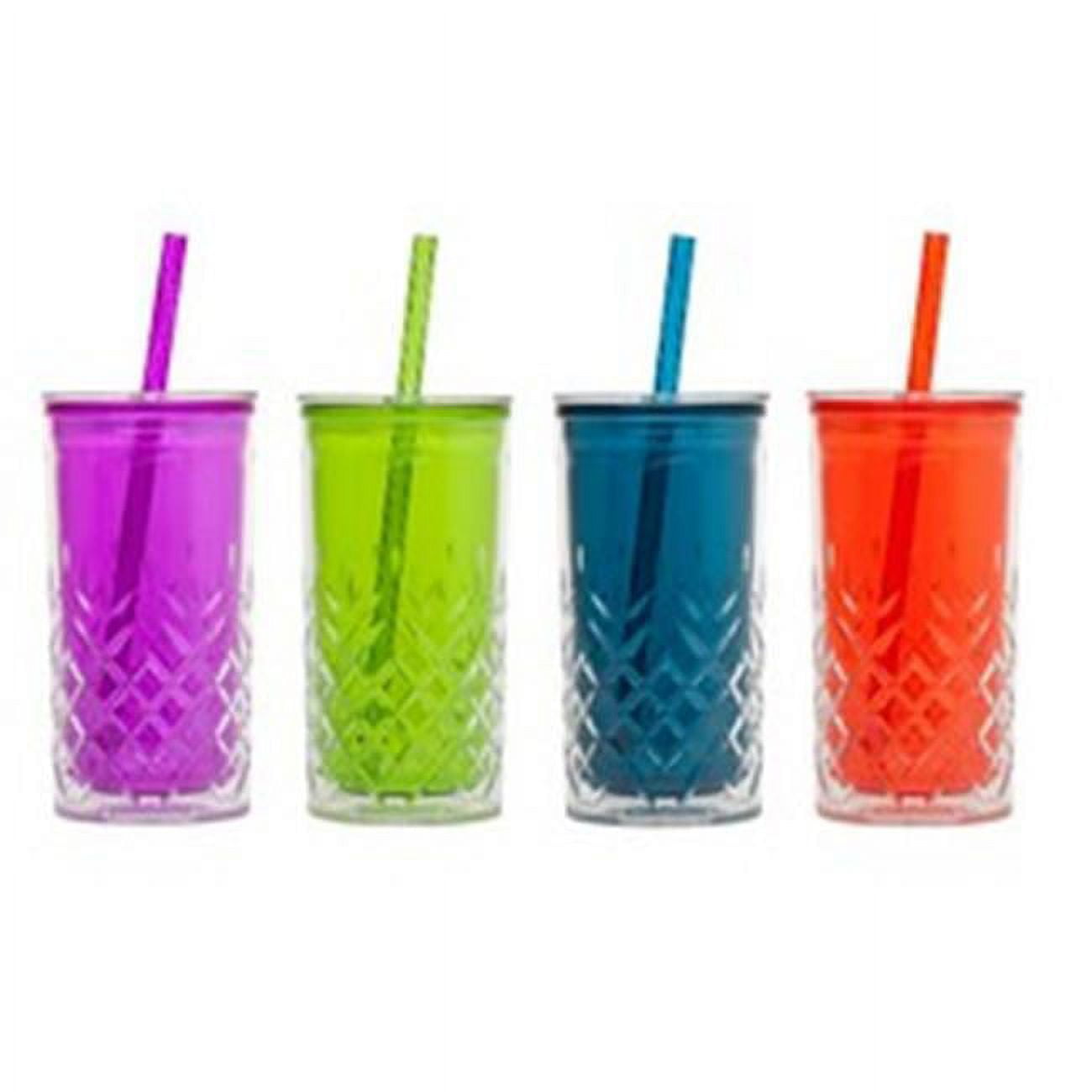 PMI Aladdin 10-01850-025 16 oz Classic Plastic Tumbler, Assorted Color ...