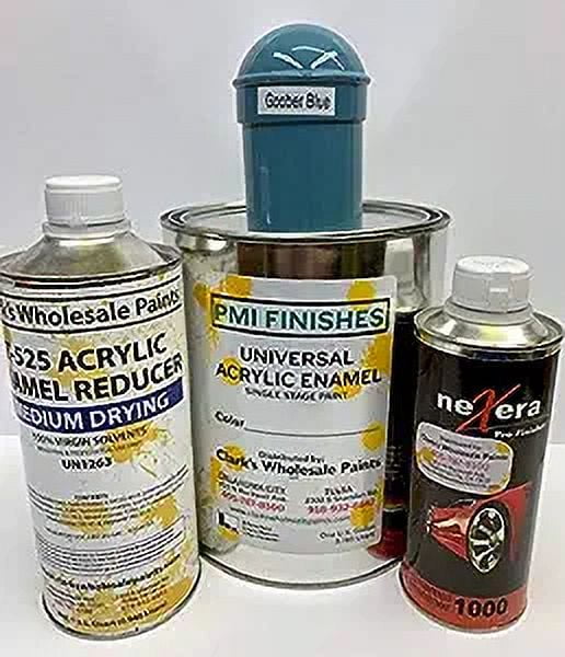 PMI Automotive Acrylic Enamel Single Stage Paint Kit (Gallon Kit ...