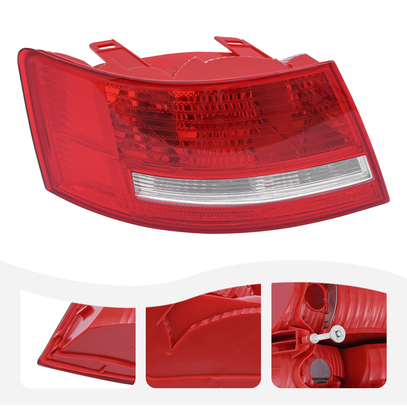 PMMA Acrylic and ABS Rear Tail Light for Audi A6 & S6, Halogen Bulb ...