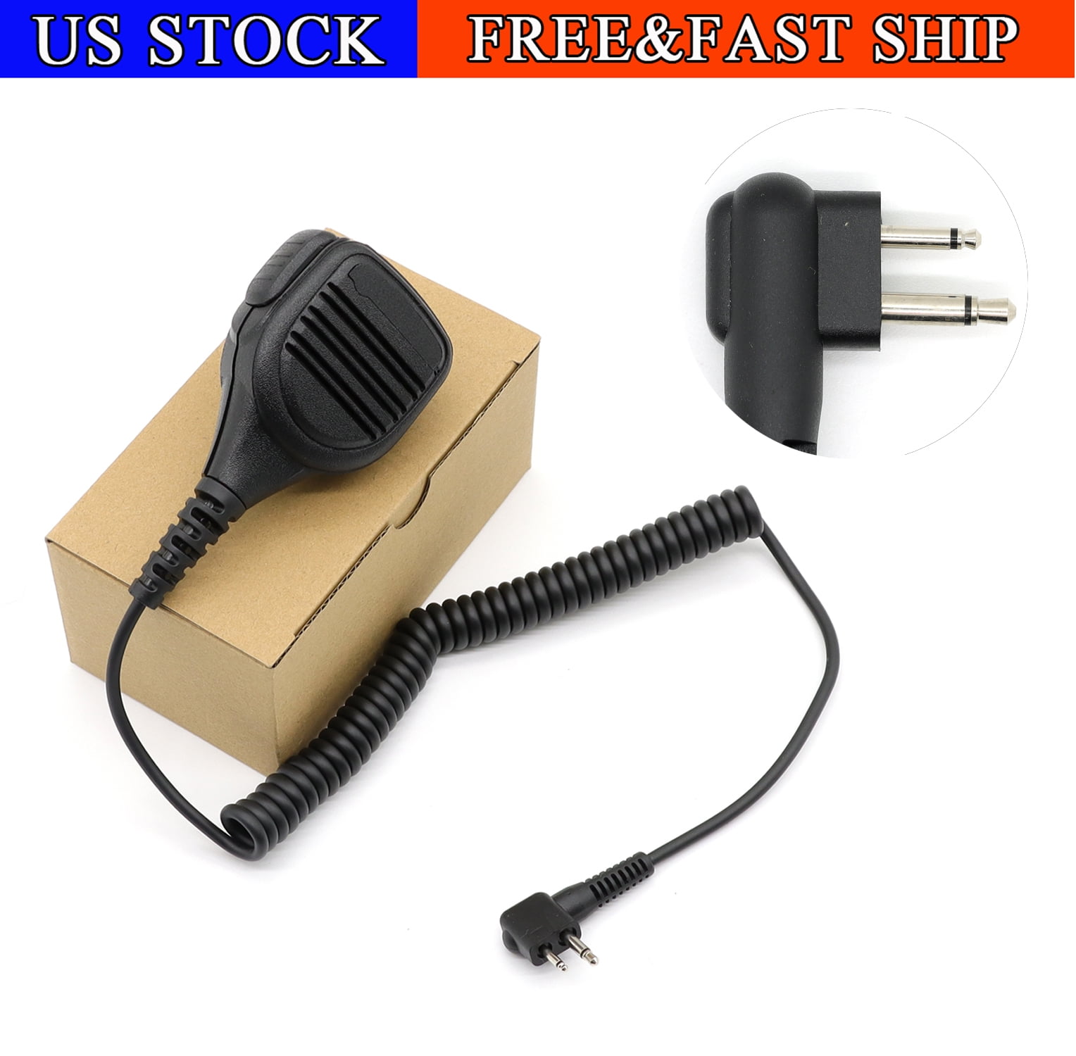 PMMN4013 PMMN4013A Speaker Mic for Motorola CP200 CP200XLS PR400 ...