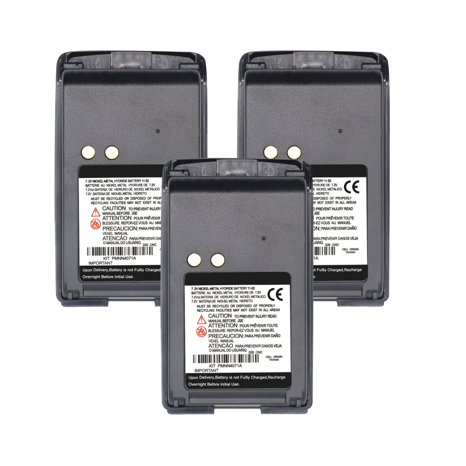 PMNN4071 PMNN4071AC Battery For Motorola Radios Mag One A6 MagOne BPR40 ...