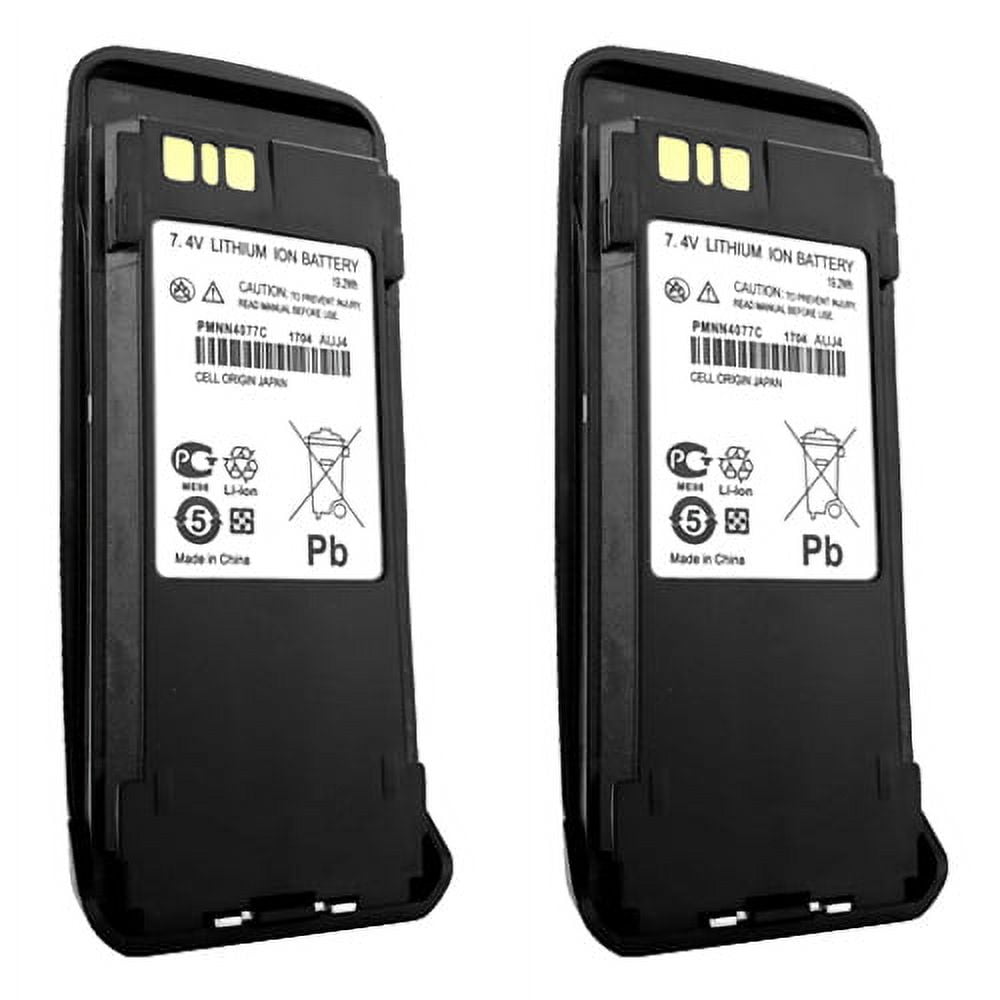 PMNN4077 2200mAh Smart Battery(s) for Motorola XPR6300 XPR 6350 DP3400 ...