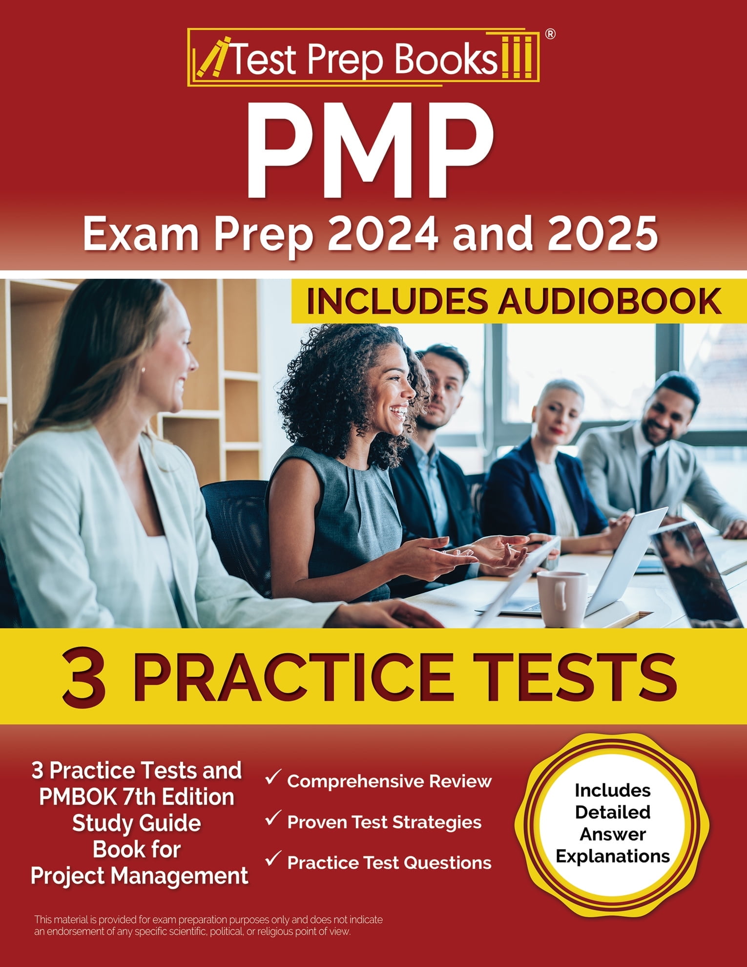 PMP Exam Prep 2024 and 2025: 3 Practice Tests and PMBOK 7th Edition ...