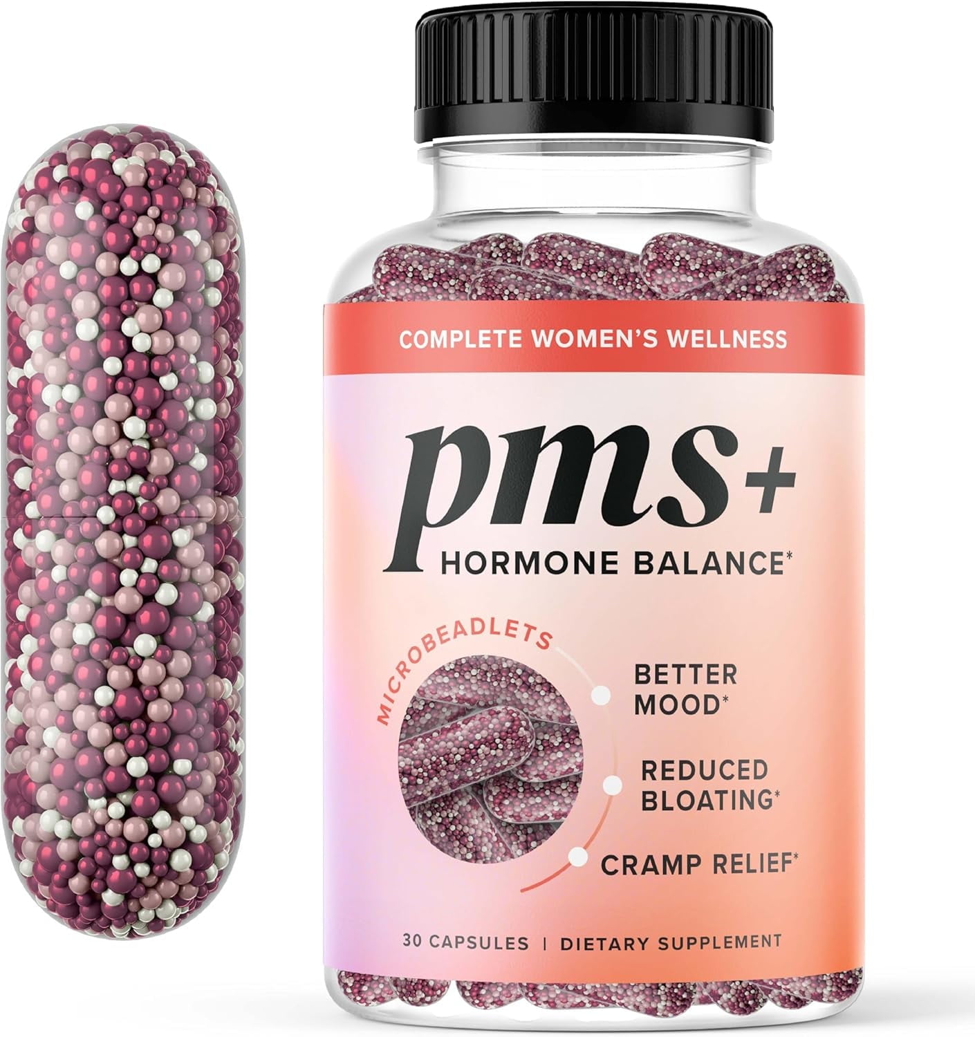 PMS Support for Women | Microbeadlets for PMS Relief, Hormone Balance ...