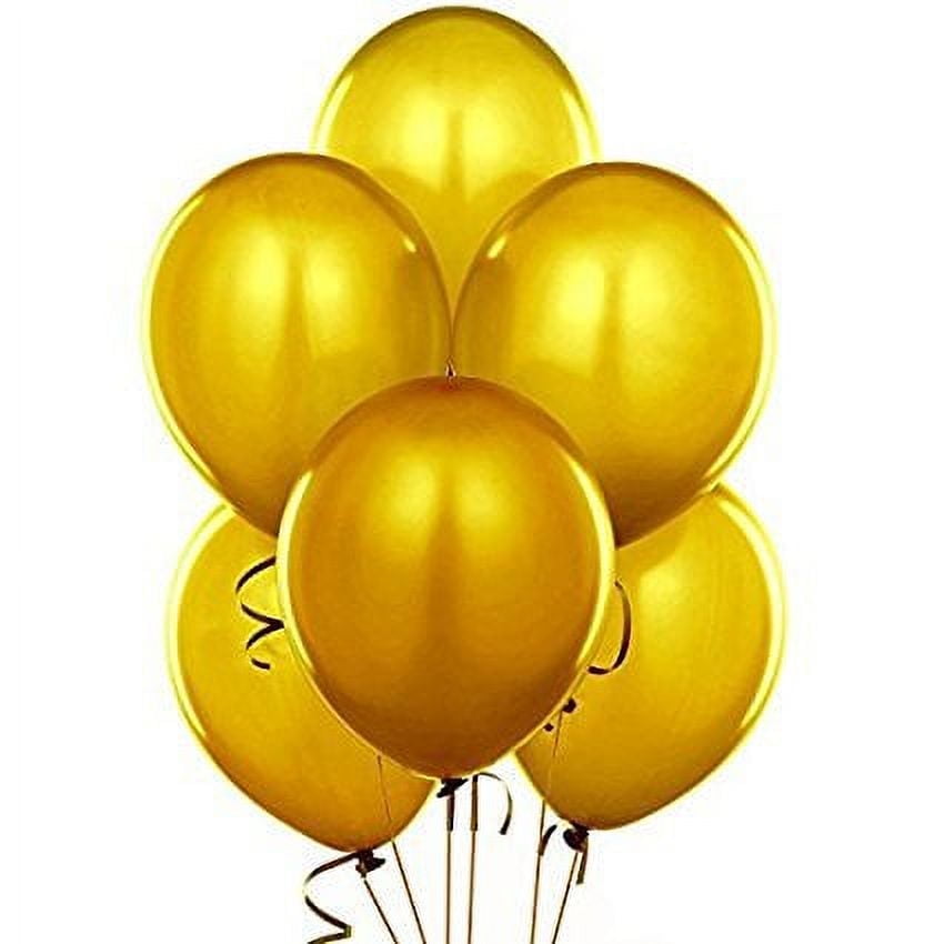 PMU 24 Inch Balloons PartyTex Premium Gold Latex Pkg/10 - Walmart.com