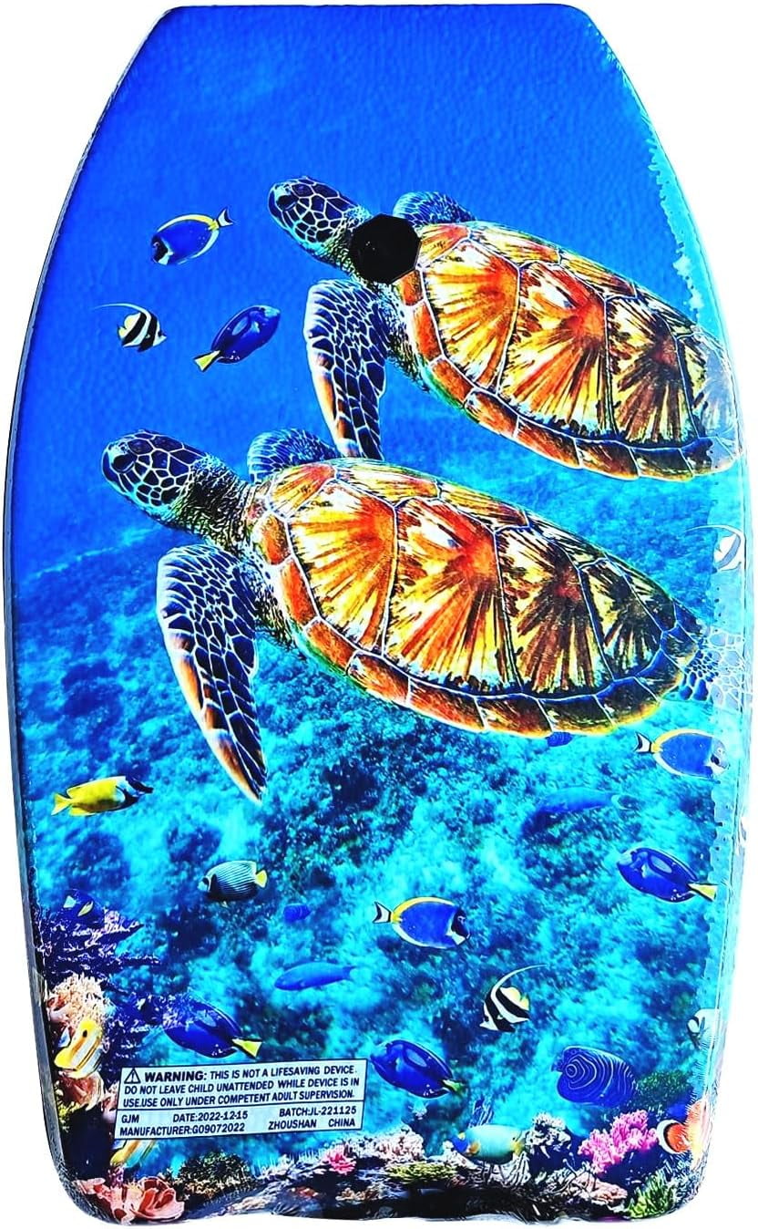 PMU 26 Inch Sea Turtles Coral Reef Graphics Printed Bodyboard ...