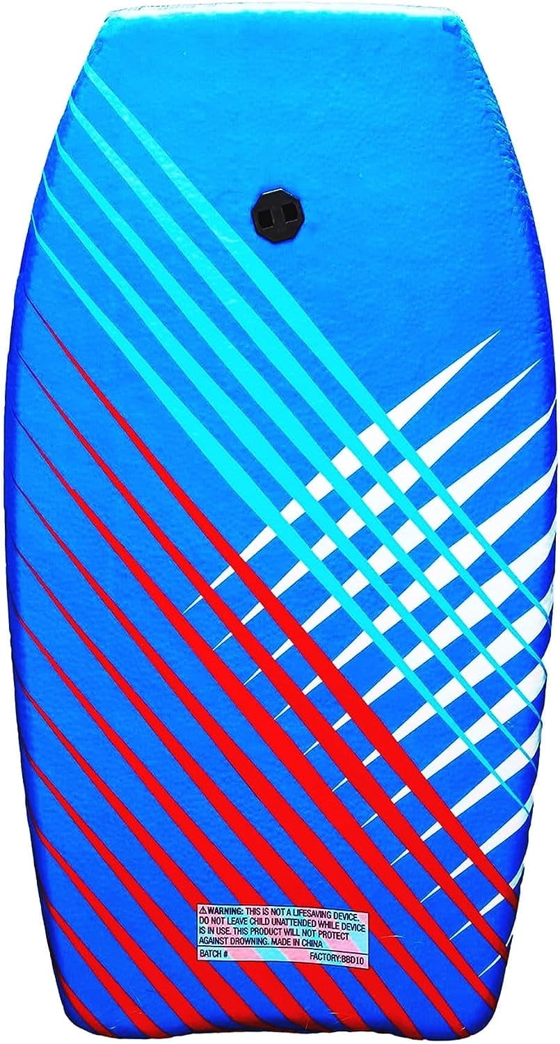 PMU 33 Inch Graphics Printed Bodyboard - Lightweight Wrist Leash Slick ...