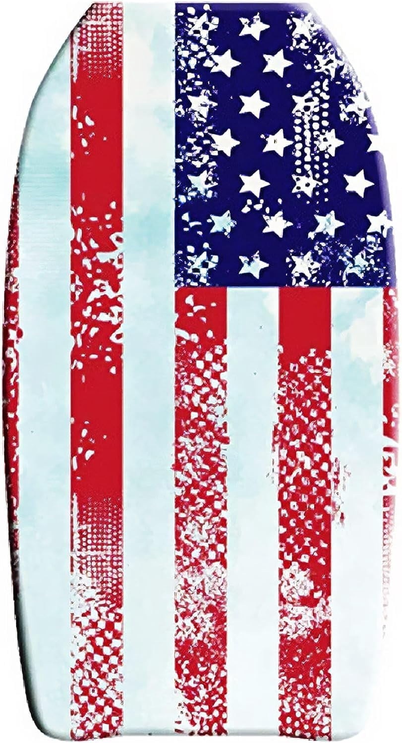 PMU 33 Inch Graphics Printed Bodyboard - Lightweight Wrist Leash Slick ...