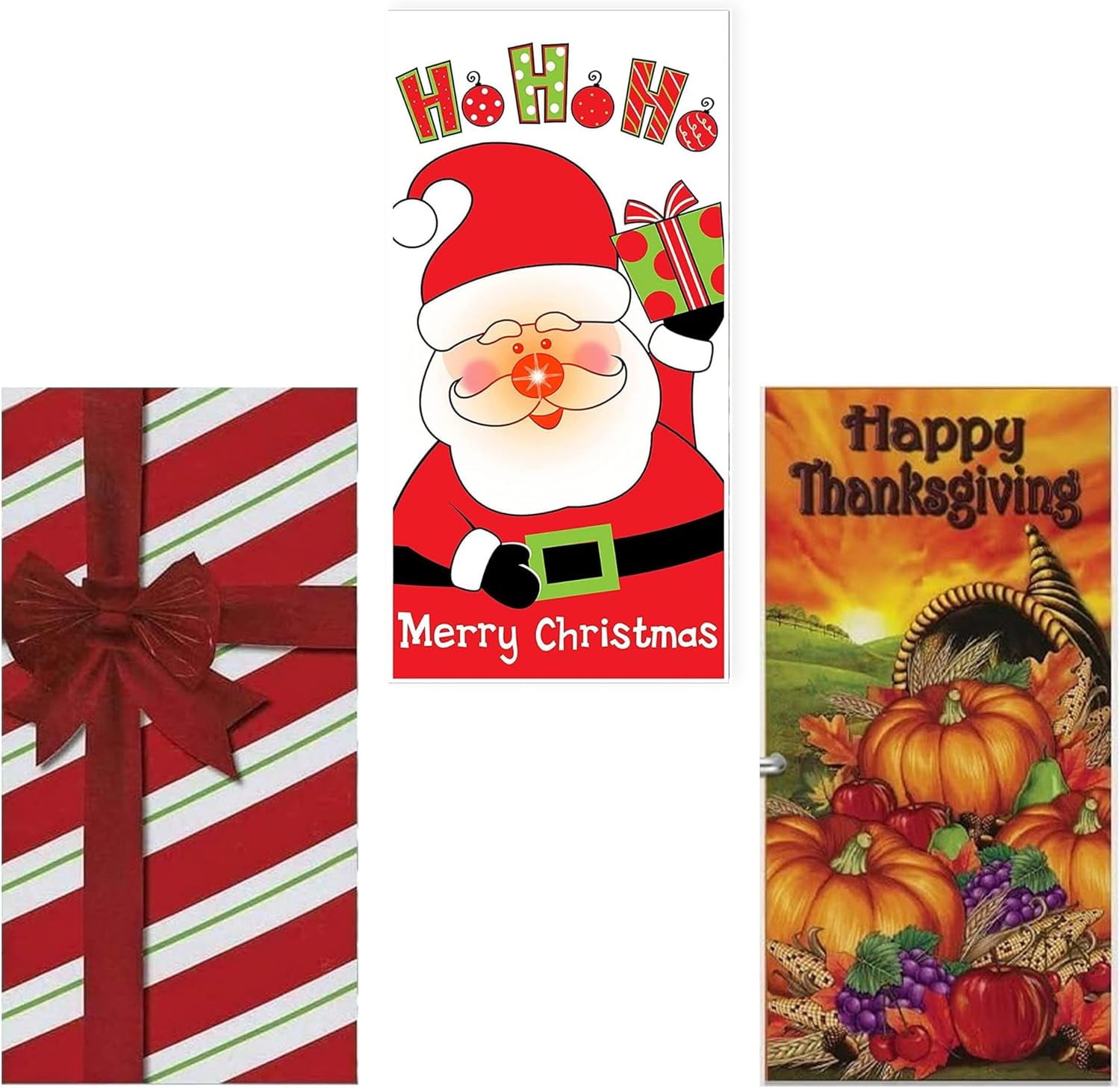 PMU 3pc Multi-Pack Door Covers -Thanksgiving Decoration - Thanksgiving ...