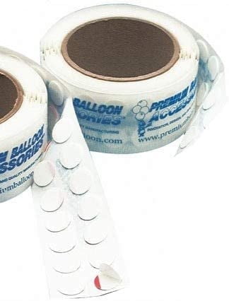 PMU Balloon Accessories for Mylar and Latex Balloons Glue Sticker Dot ...