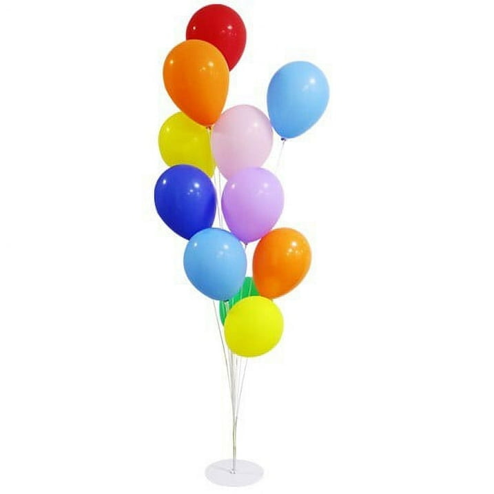 PMU Helium-Free Balloon Stand, Air Inflatable Bouquet Holder for up to ...