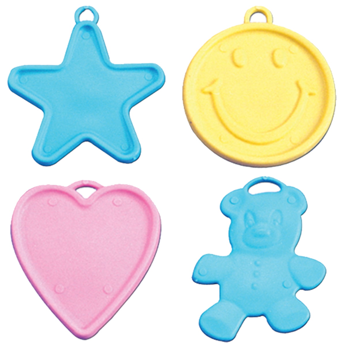 PMU Balloon Weights 8-gram Assorted Shapes and Pastel Colors Plastic ...