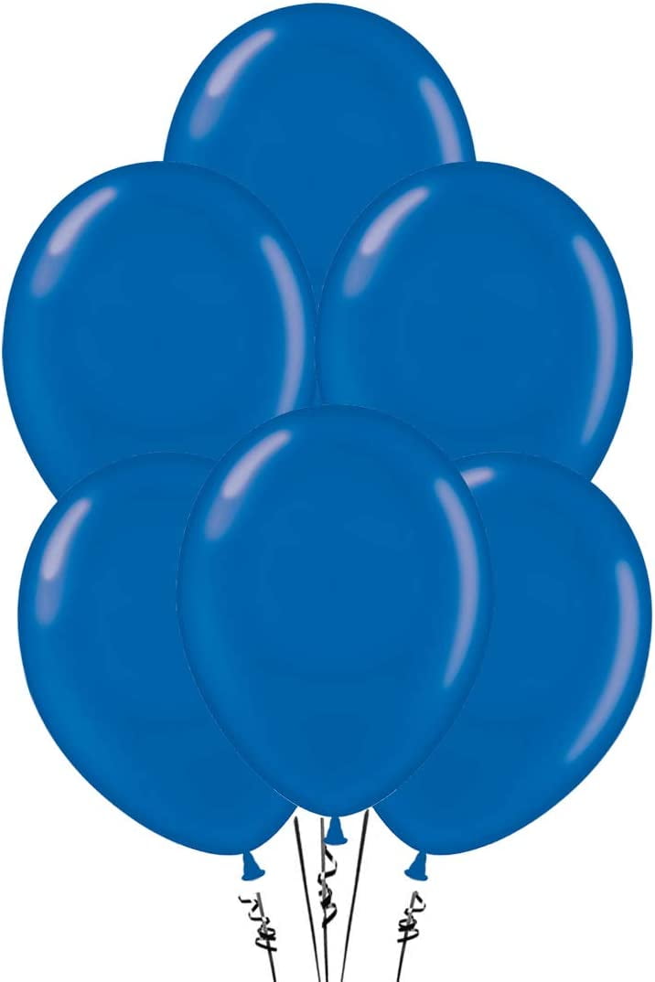 PMU Balloons 17 Inch PartyTex Crystal Blue Diamond Premium Helium ...