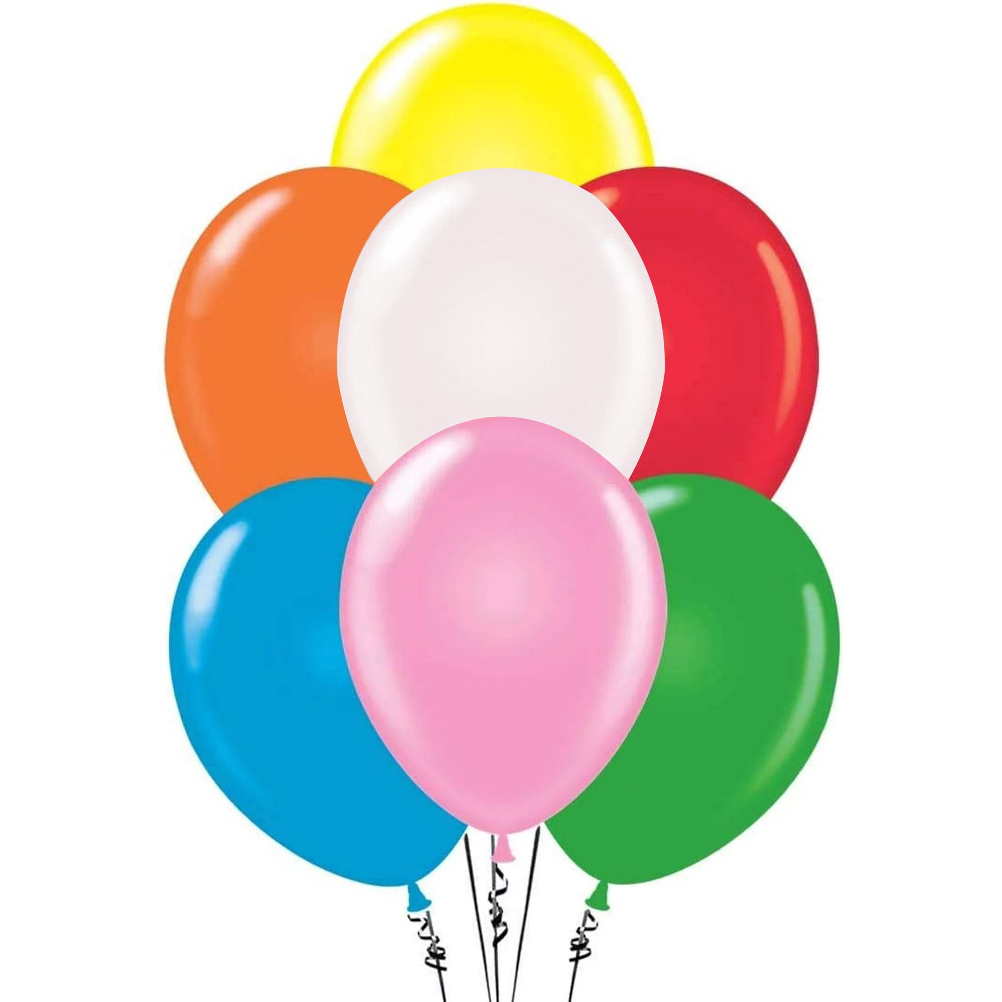 PMU Balloons 9 Inch PartyTex Standard Assortment Latex Pkg/144 ...