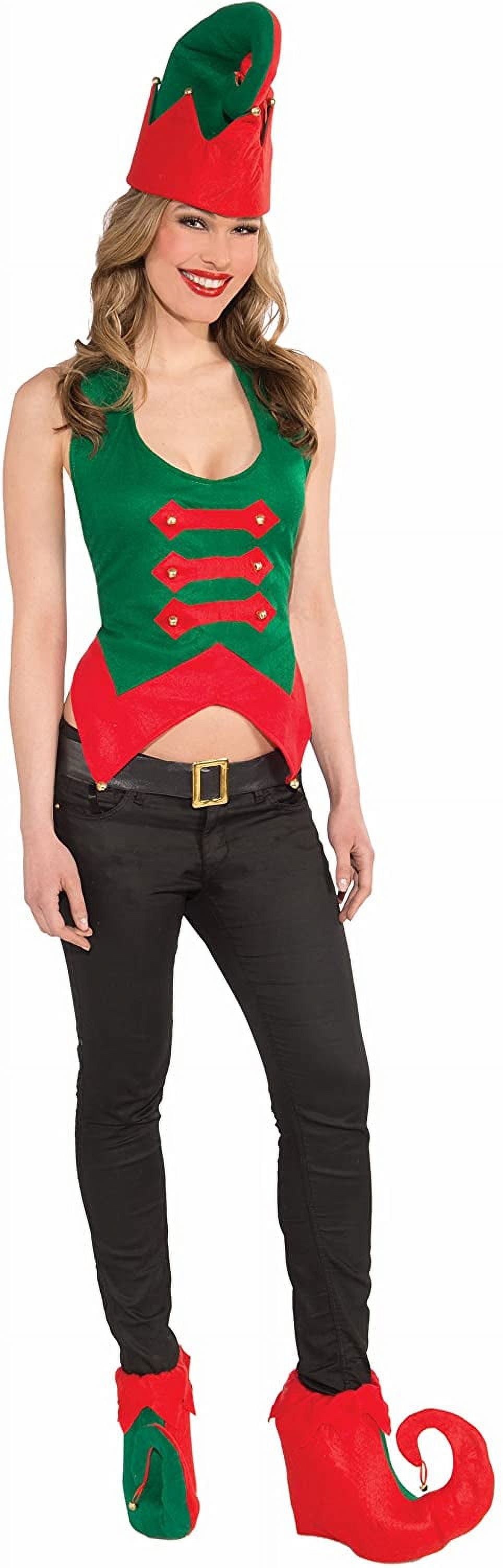 PMU Christmas Celebration Costume Party Accessories Elf Hat and Shoe ...