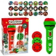 PMU Christmas Flashlight Projector for Kids, 24 Different Christmas ...