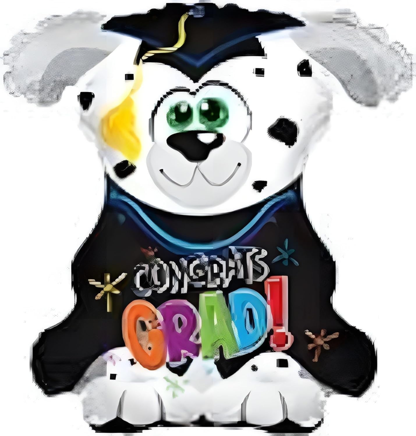 PMU Congrats Grad Big Dog Shape-a-loon Balloon, Graduation Decoration ...