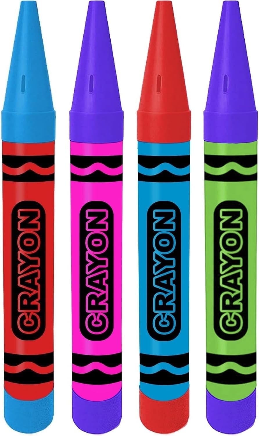 PMU 36 Inch Crayon Bank Giant 4pc Assorted Combination Colors (1- 00200 ...