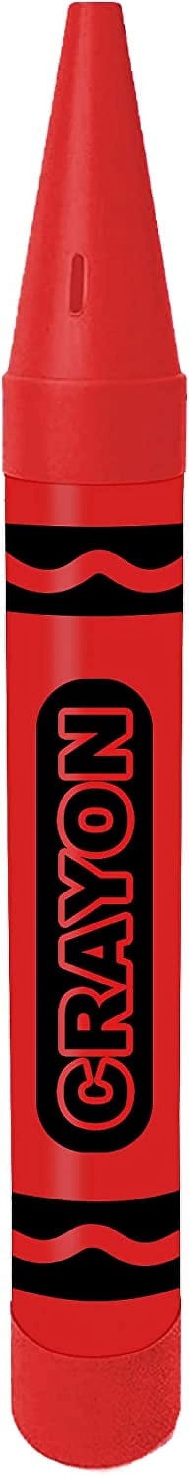 PMU Crayon Bank Giant 36 Inch Red- Giant Crayon Piggy Bank Jumbo Coin ...