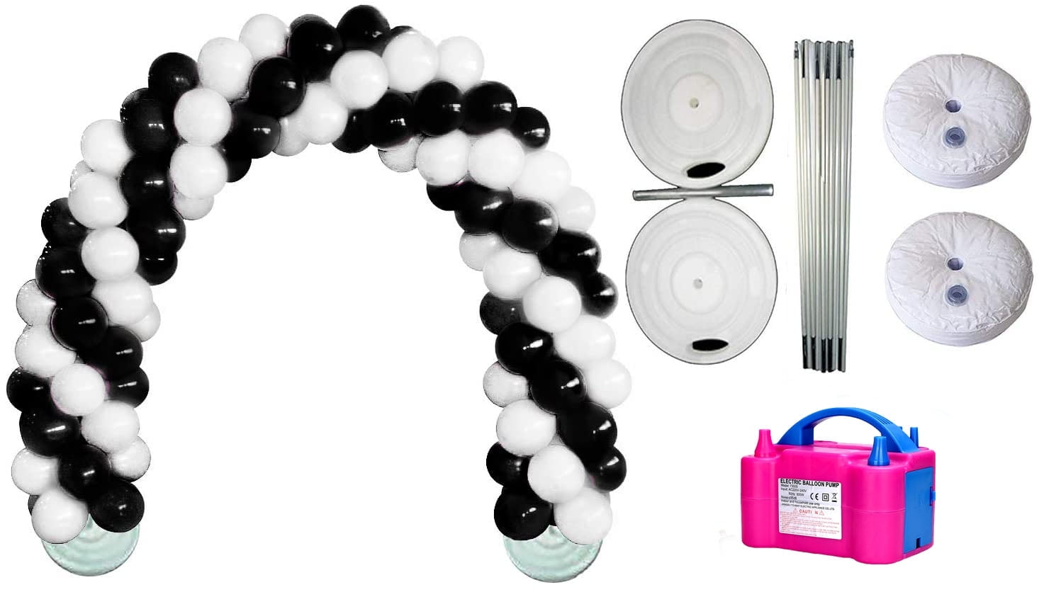 PMU DIY Professional Balloon Arch Kit for Party Decorations, Birthdays ...