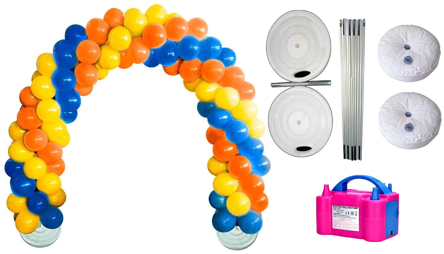 PMU DIY Professional Balloon Arch Premiere Kit (Multicolor) Balloon ...