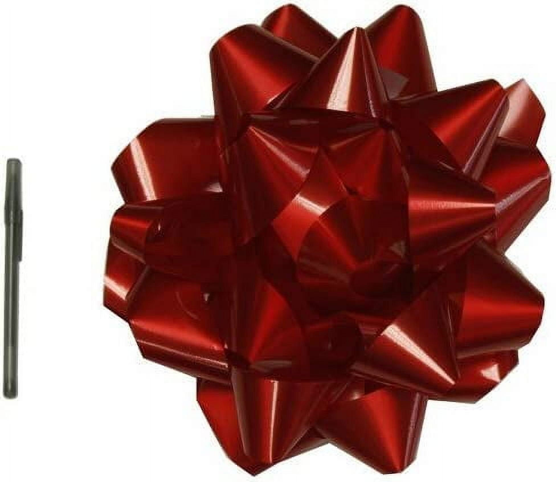 PMU Extra Large Gift Bow 13 Inch Red Lacquer Mega Bow for Cars ...