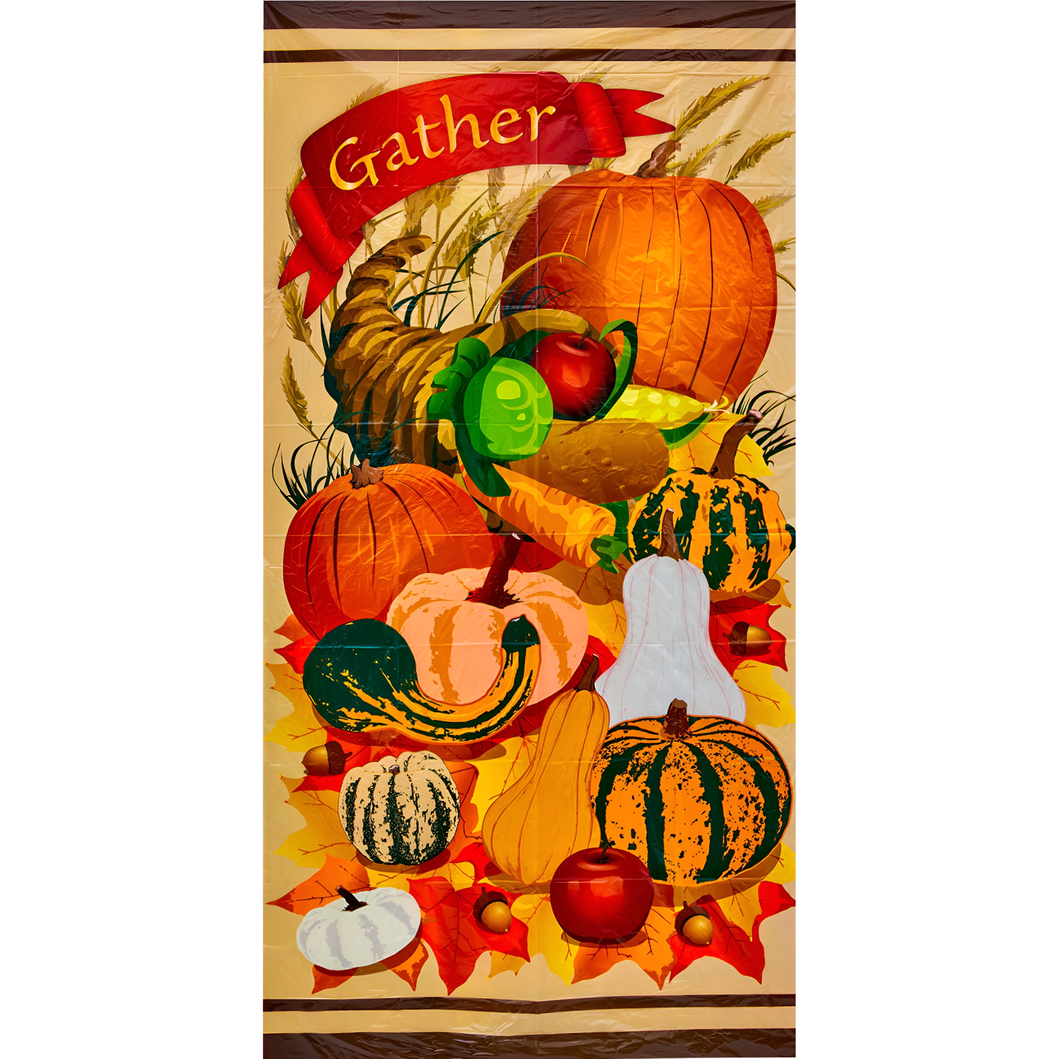 PMU Gather Thanksgiving Harvest Door Cover. Decoration Kit 1/Pkg Pkg/1 ...