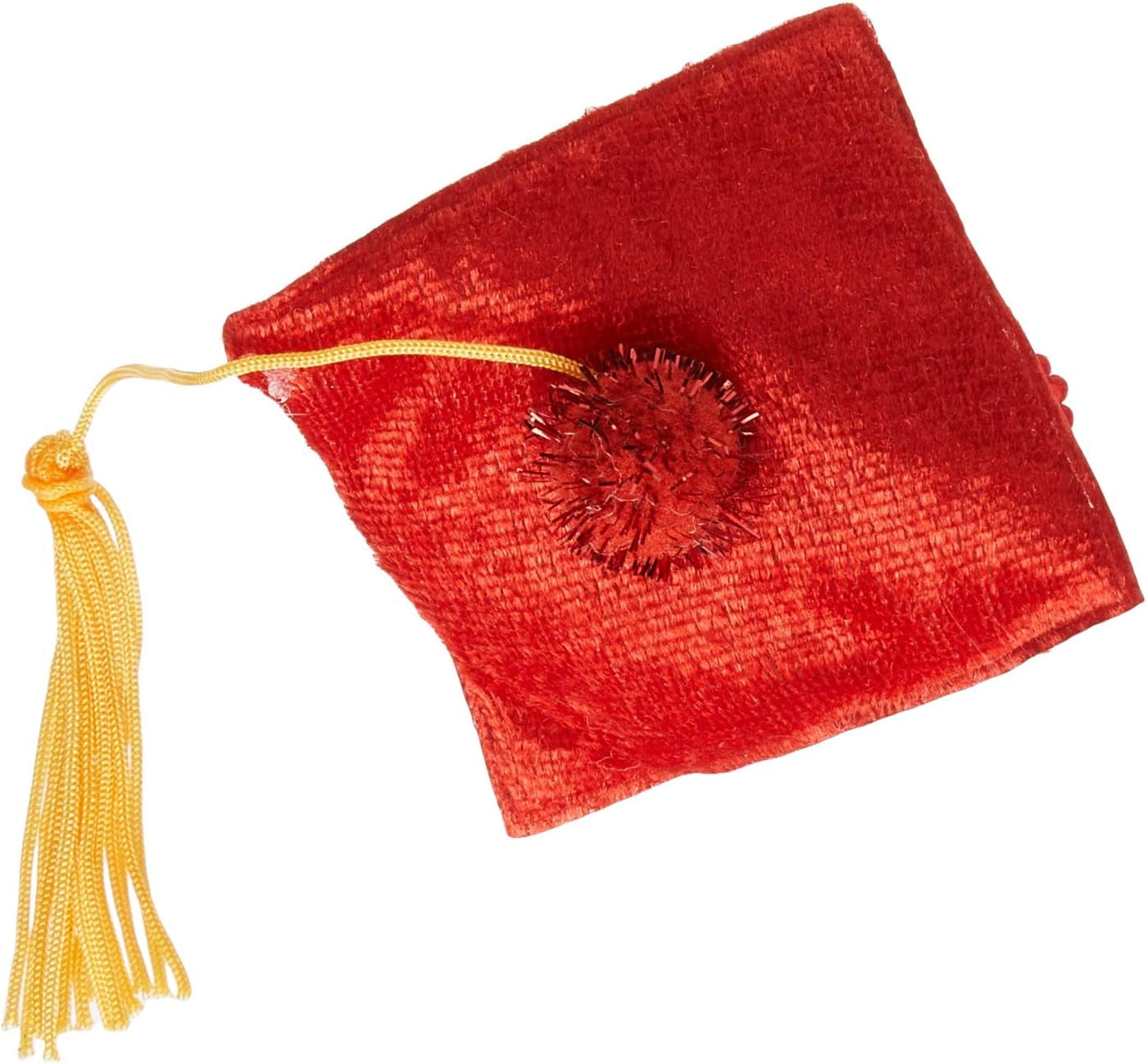 PMU Grad Cap Hair Clip (Red) Party Accessory Pkg/1 - Walmart.com