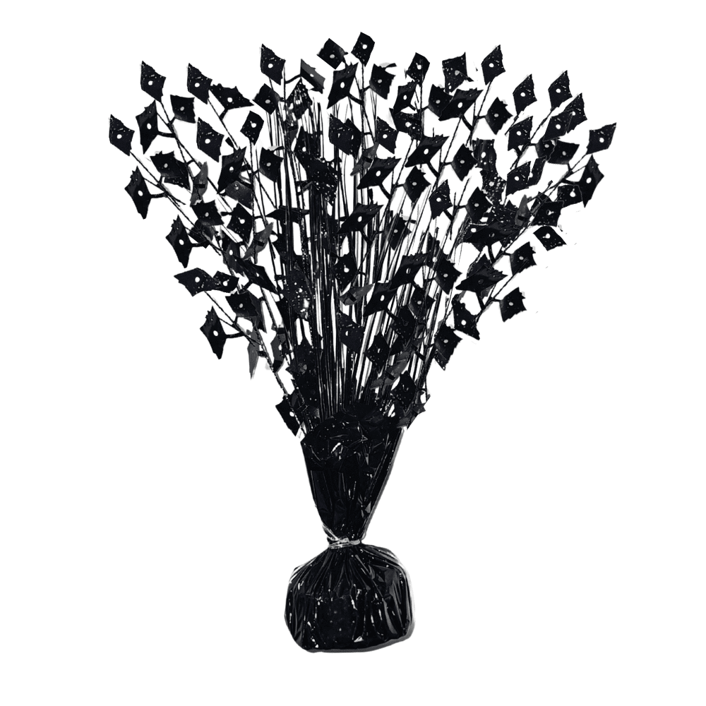 PMU Gradburst Balloon Weight Centerpiece 15 Inch with Die-Cut Metallic ...