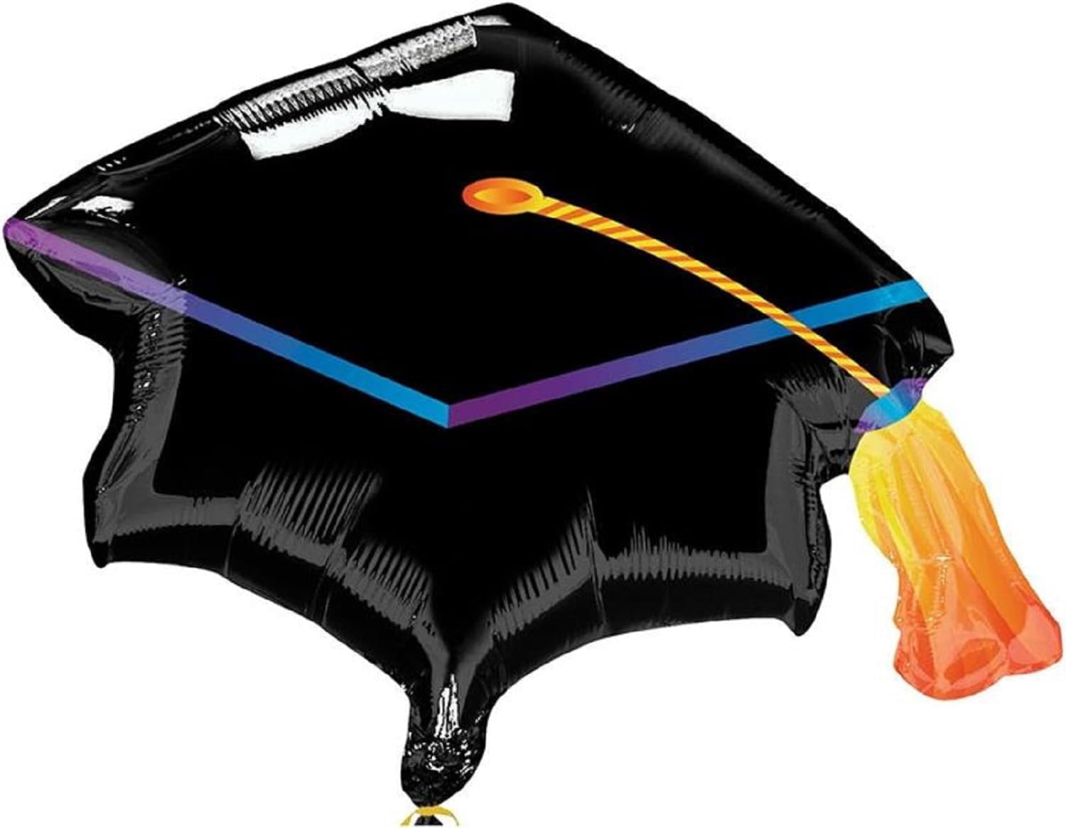 PMU Graduation 31 Inch Black Graduation Cap Mylar Foil Balloons Pkg/1 ...