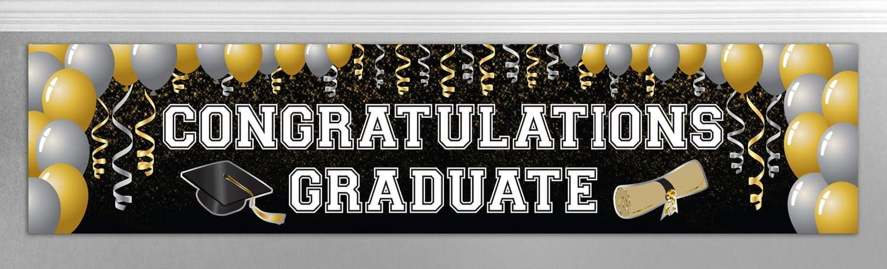 PMU Graduation 70in x 60in Banner - Graduation Celebration Hanging ...