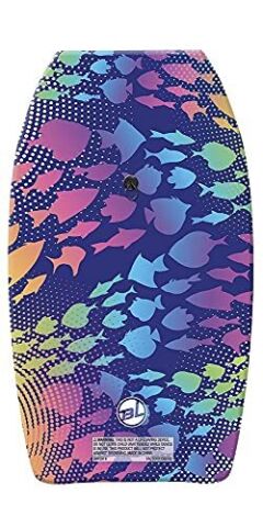 PMU Graphics Printed Bodyboard - Lightweight Wrist Leash Slick Bottom ...