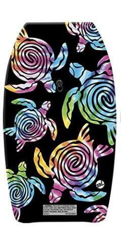 PMU Graphics Printed Bodyboard-Lightweight Wrist Leash Slick Bottom ...