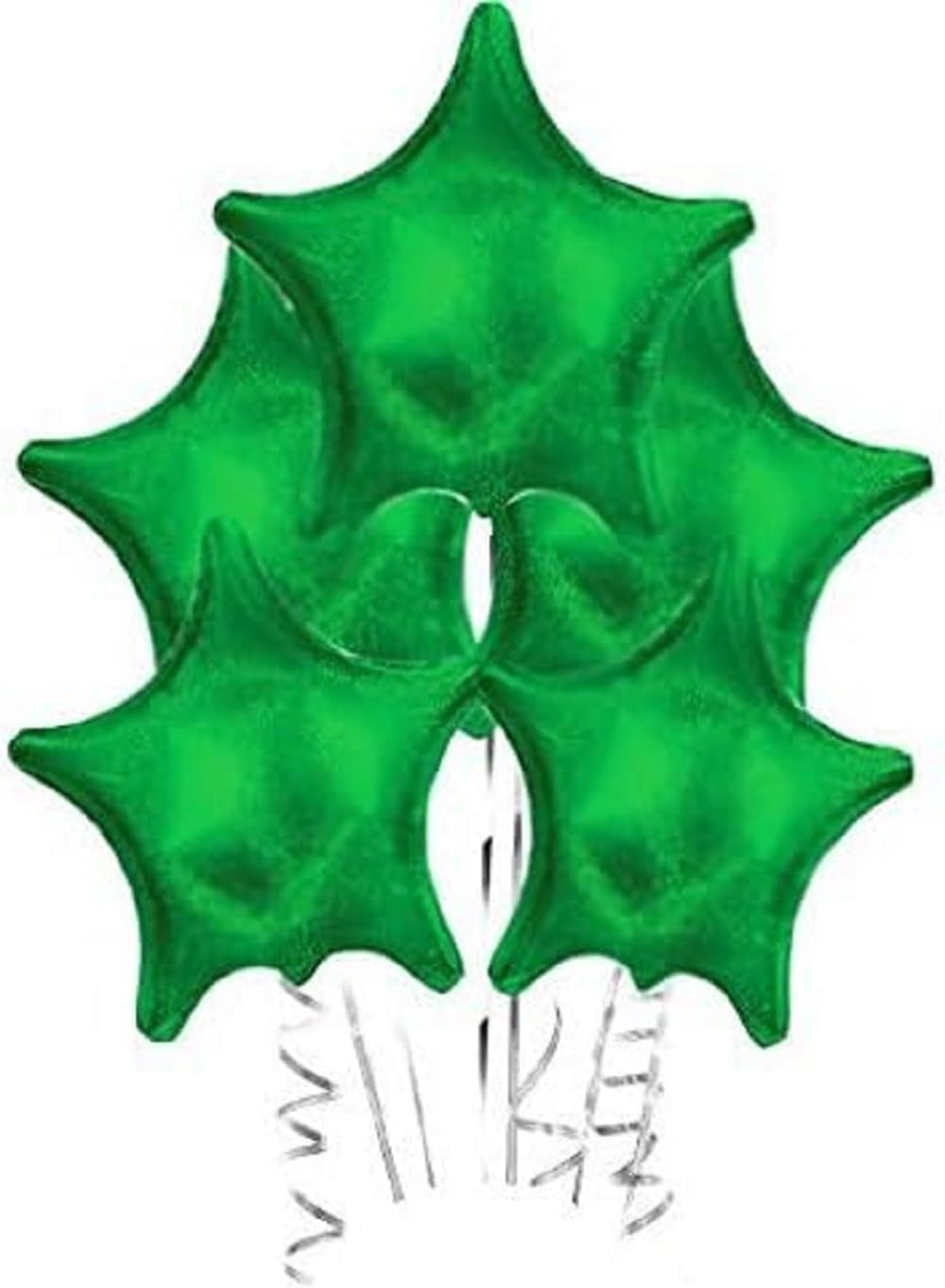 PMU Green Star Shaped 18 Inch Mylar Foil Balloon Birthday Party Wedding ...