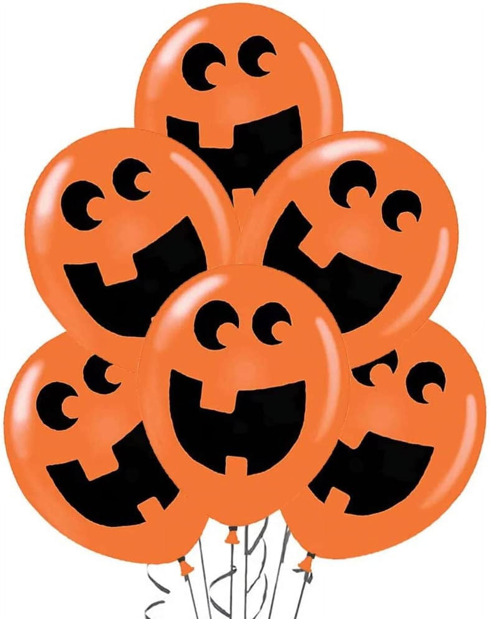 PMU Halloween Big Mouth Jack Balloons-Small Latex Balloons for ...