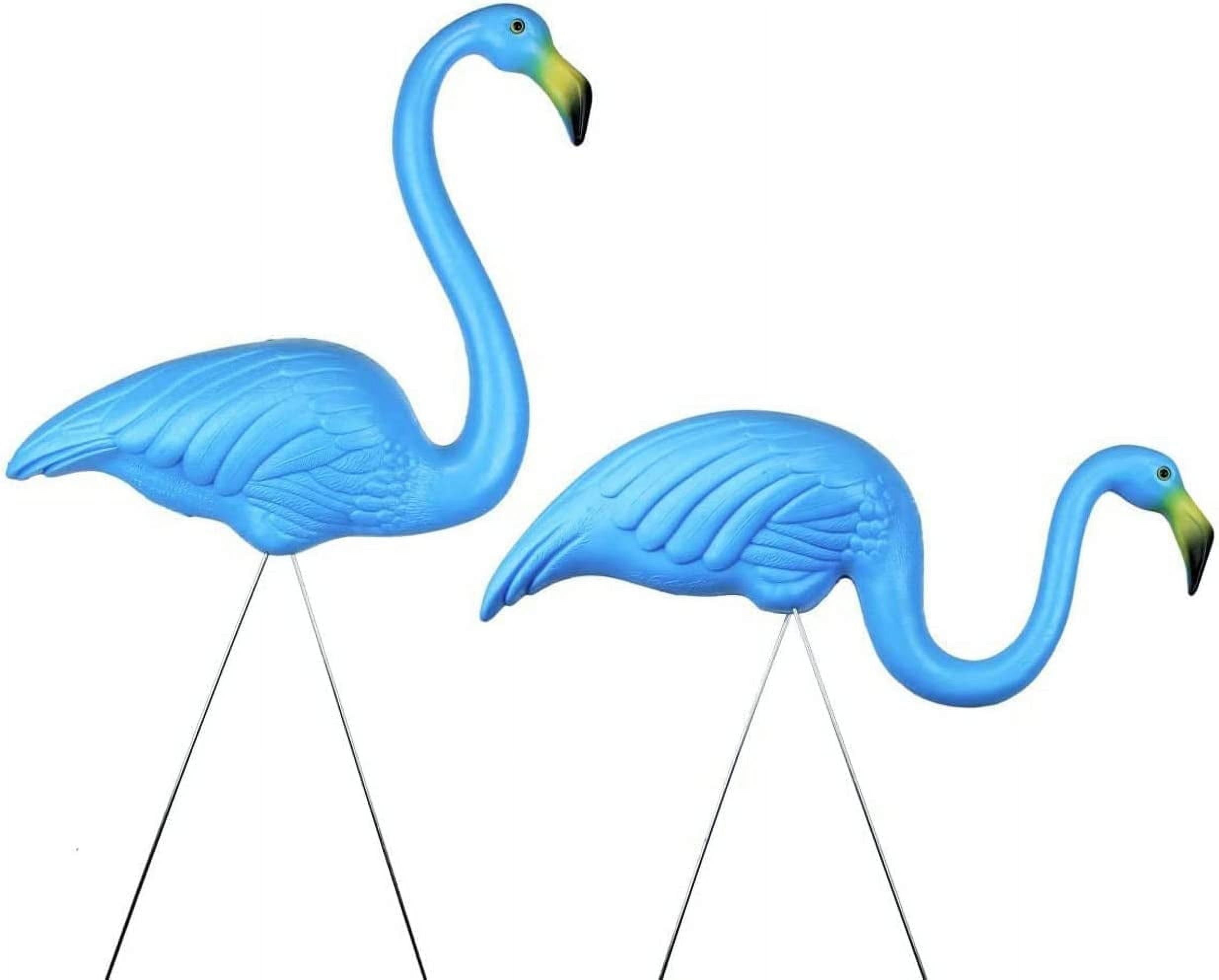 PMU Luau Paradise Lawn Flamingo Decor - Large Flamingo for Lawn & Yard ...