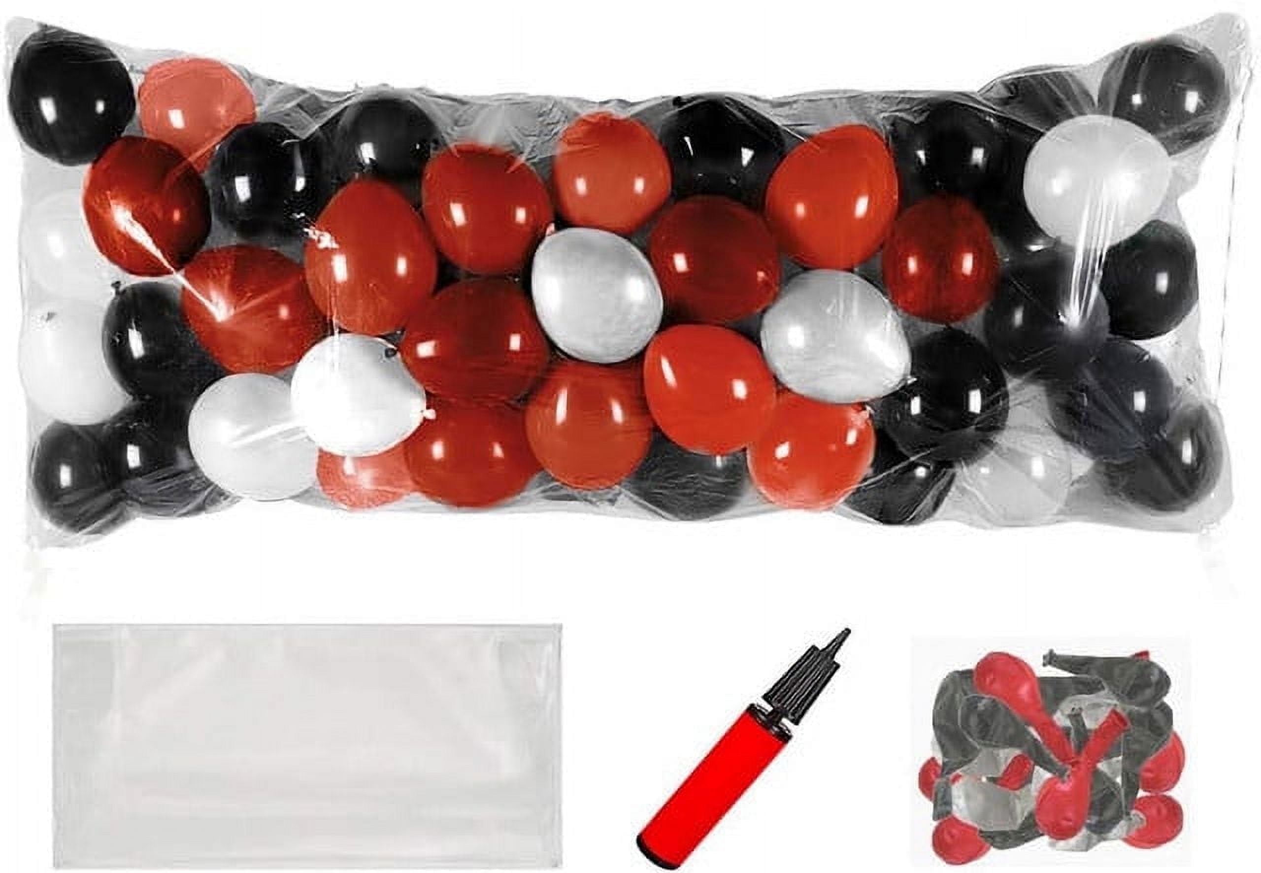 PMU New Year's Eve Party Balloon Drop Kit (100 - 5in or 50 - 9in ...