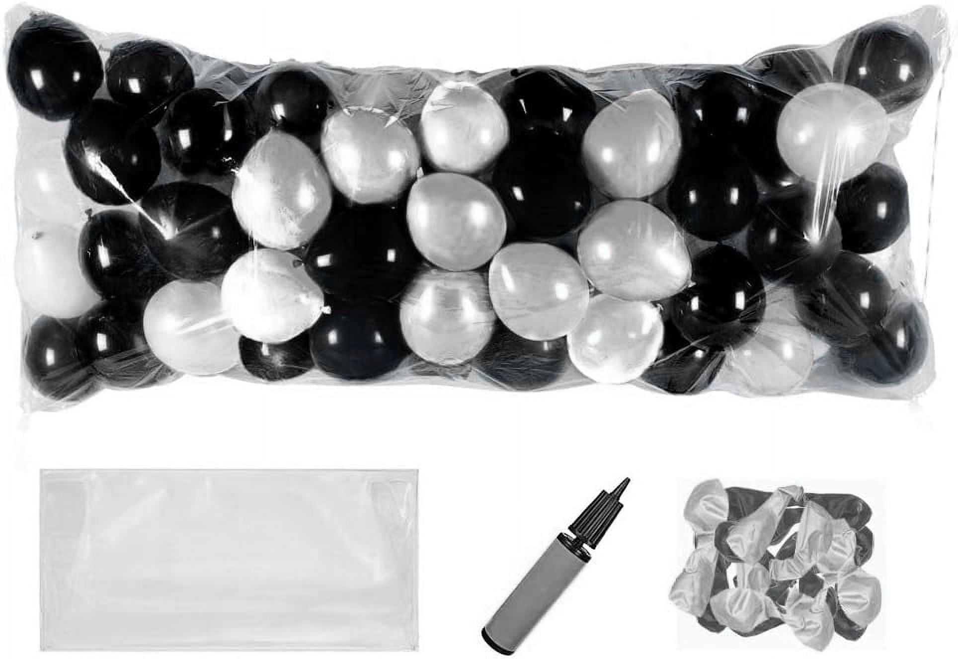 PMU New Year's Eve Party Balloon Drop Kit (100 - 5in or 50 - 9in ...