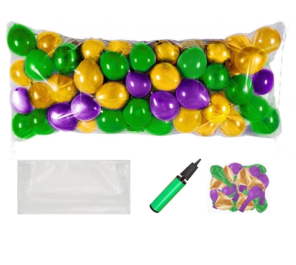 PMU New Year's Eve Party Balloon Drop Kit (100 - 5in or 50 - 9in ...