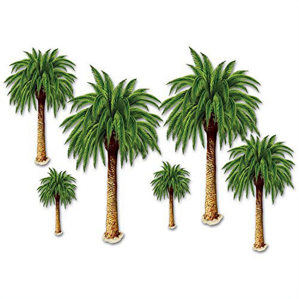 PMU Palm Tree Props Party Accessory (1 Count) (6/pkg) Pkg/1 - Walmart.com
