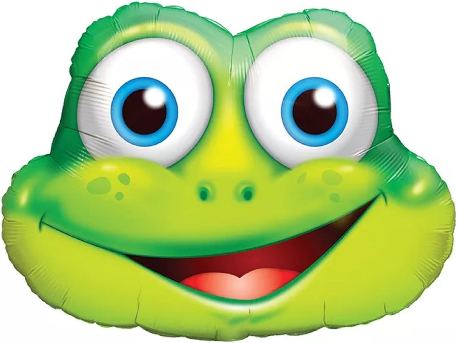 PMU Party Themes Funny Frog 32in Mylar-Foil Balloon (1/pkg) Pkg/1 ...