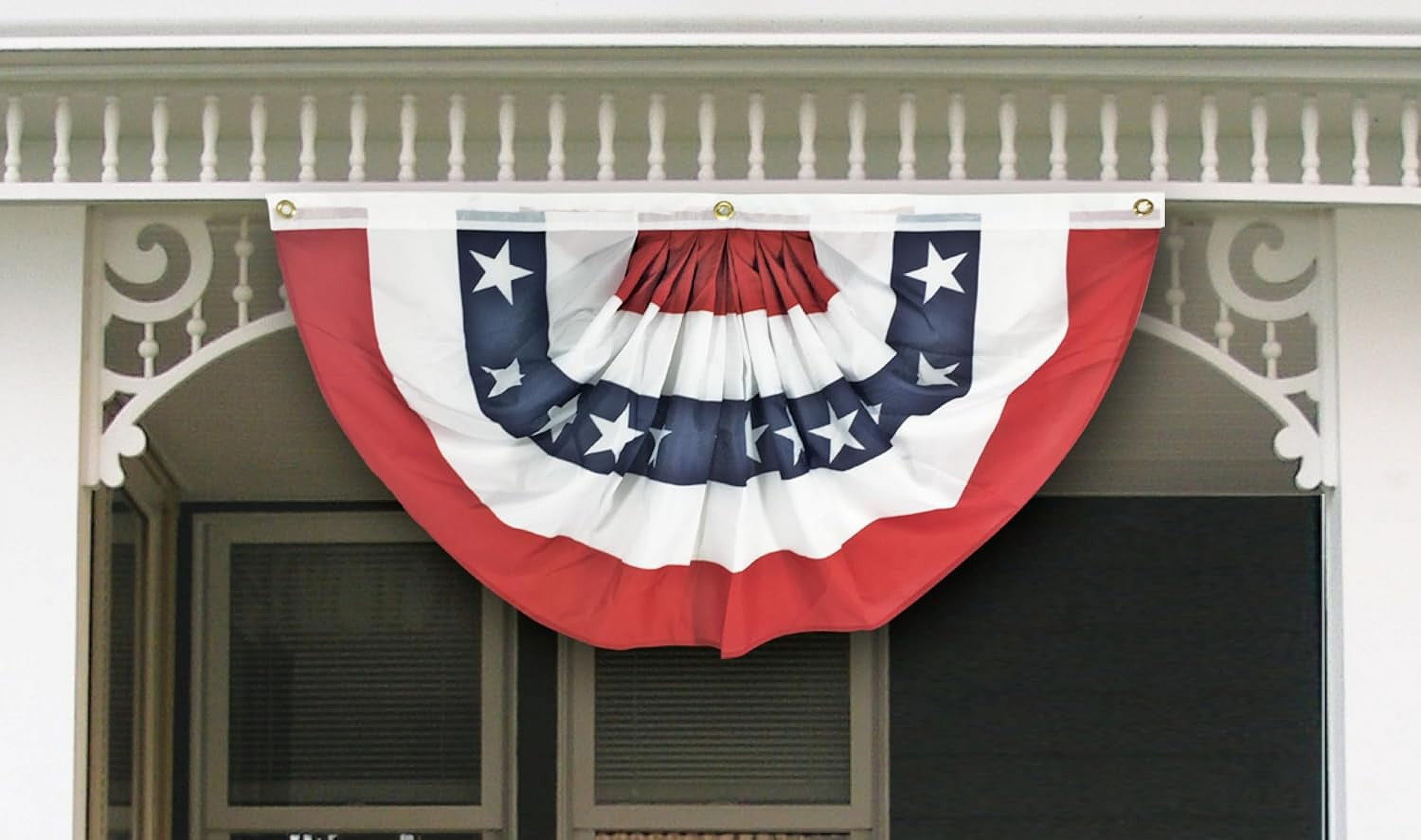 PMU 4th Of July Decorations Patriotic American Flag Bunting | Fourth of ...