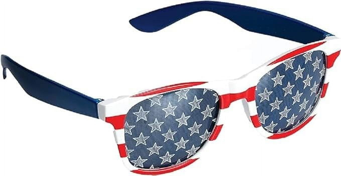 PMU Patriotic Glasses 4th of July Party Wearable Costume and Decoration ...