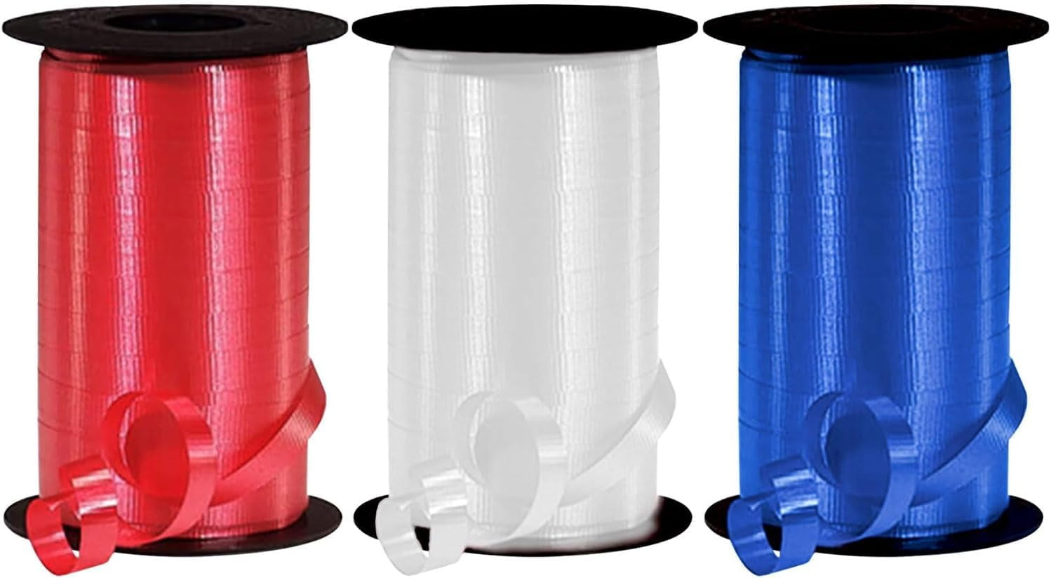 PMU Patriotic Shiny Decorative Bows and Curling Ribbon | 4th of July ...