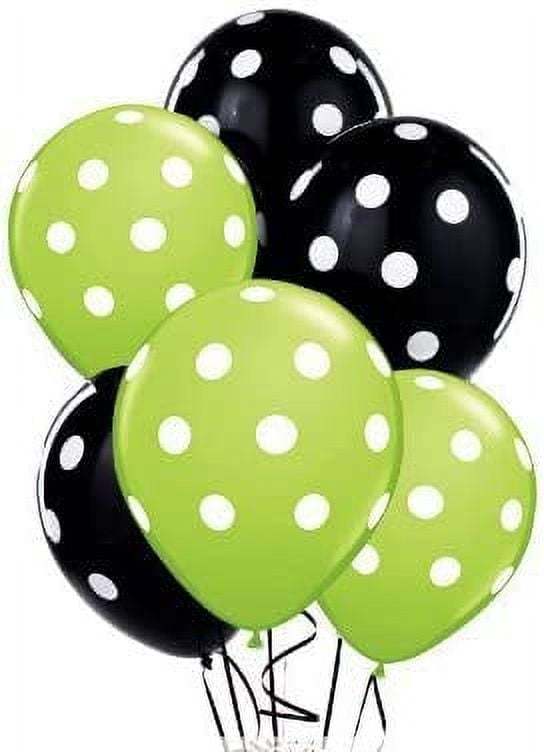 PMU Polka Dot Balloons - Multicolor Small Balloons for Birthdays ...