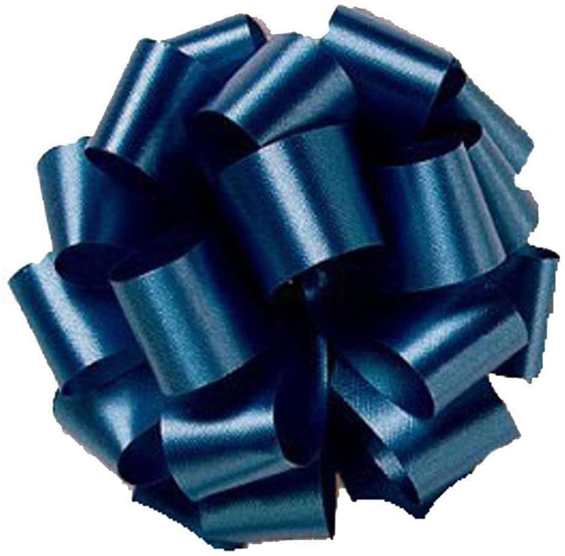 PMU Pom Pom - Pull Out Bows 6 Inch Navy (10/Pkg) Pkg/1 - Walmart ...