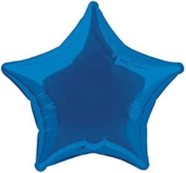 PMU Royal Blue Star Balloon (22 Inch Mylar) Pkg/25 - Walmart.com