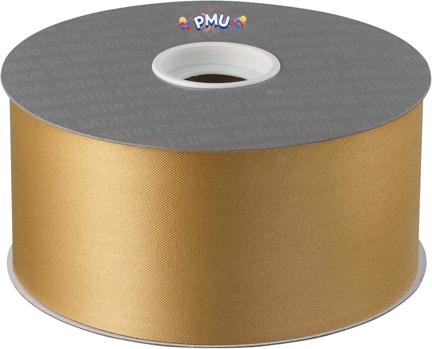 PMU Smooth Water Resistant Floral Satin Ribbon 2 1/2 Inch X 100 Yards ...