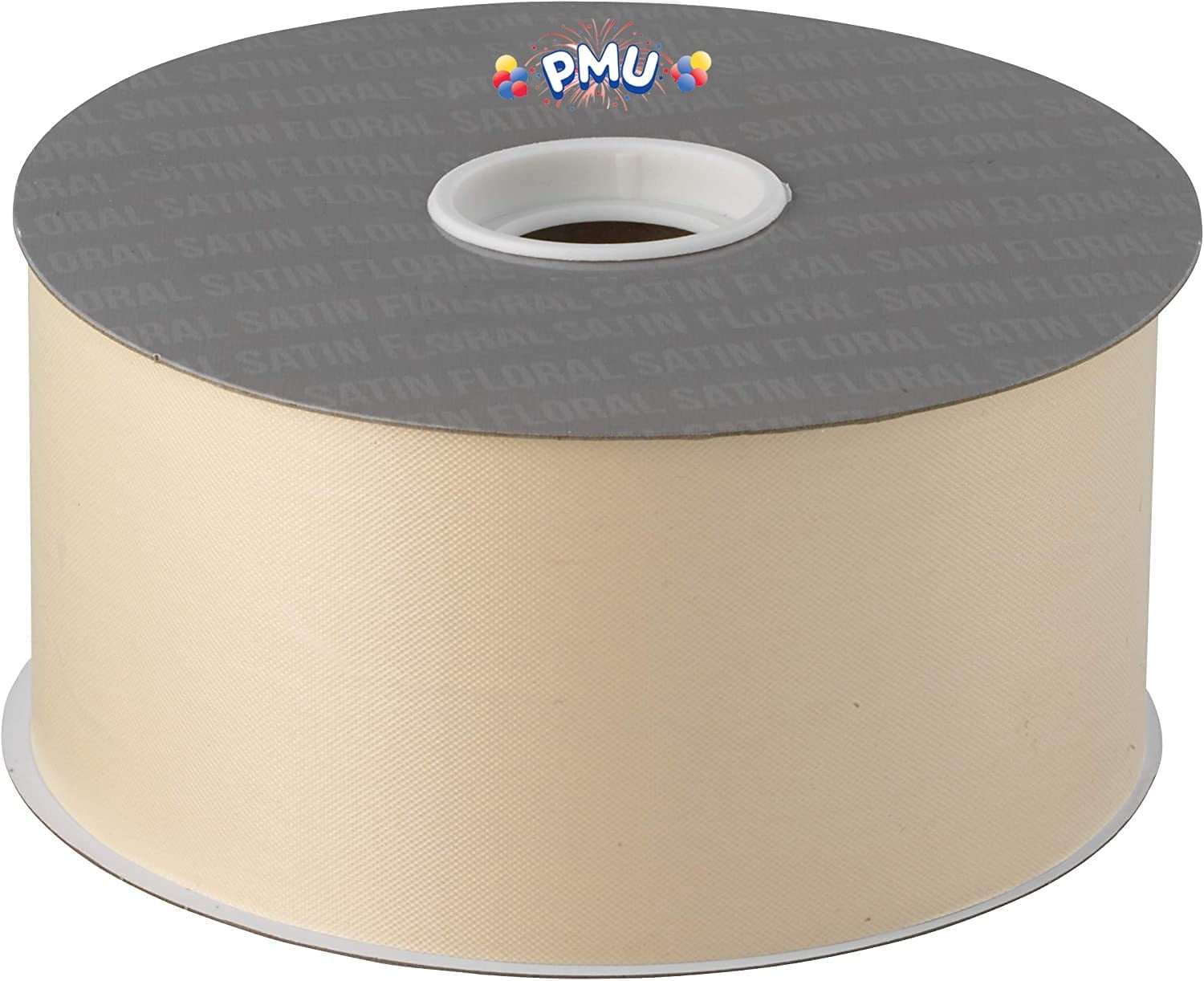 PMU Smooth Water Resistant Floral Satin Ribbon 2 1/2 Inch X 100 Yards ...