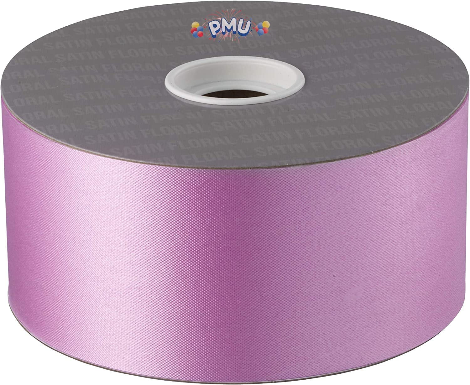 PMU Smooth Water Resistant Floral Satin Ribbon 2 1/2 Inch X 100 Yards ...